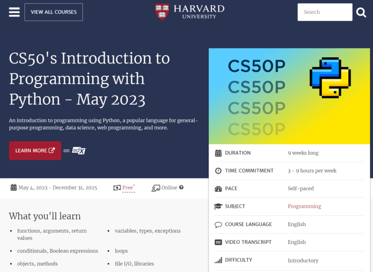8 Cours Gratuits De Harvard Sur L'IA Et Le Machine Learning