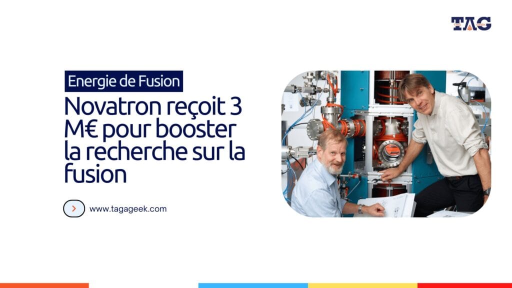 3 M€ Pour Novatron Et Sa Percée En Confinement De Fusion